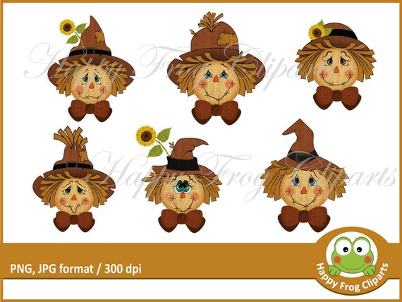 Happy Scarecrow Clipart