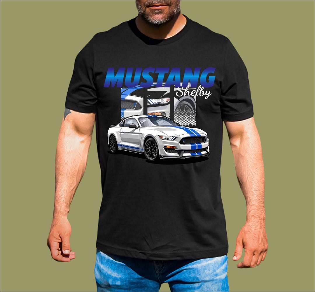 Mustang Muscle Car T-shirt - Etsy
