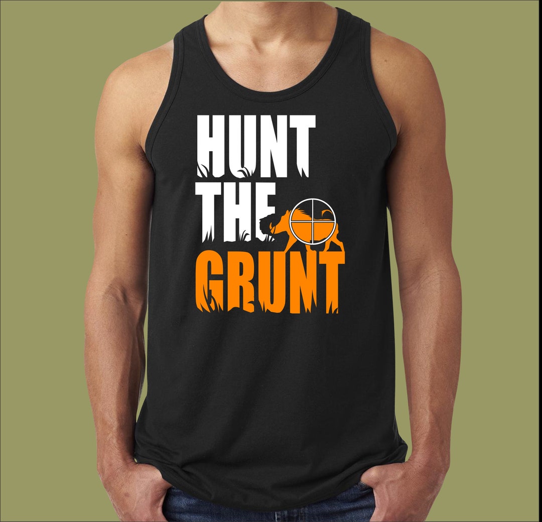 Hunt the Grunt Singlet / Tank Top - Etsy