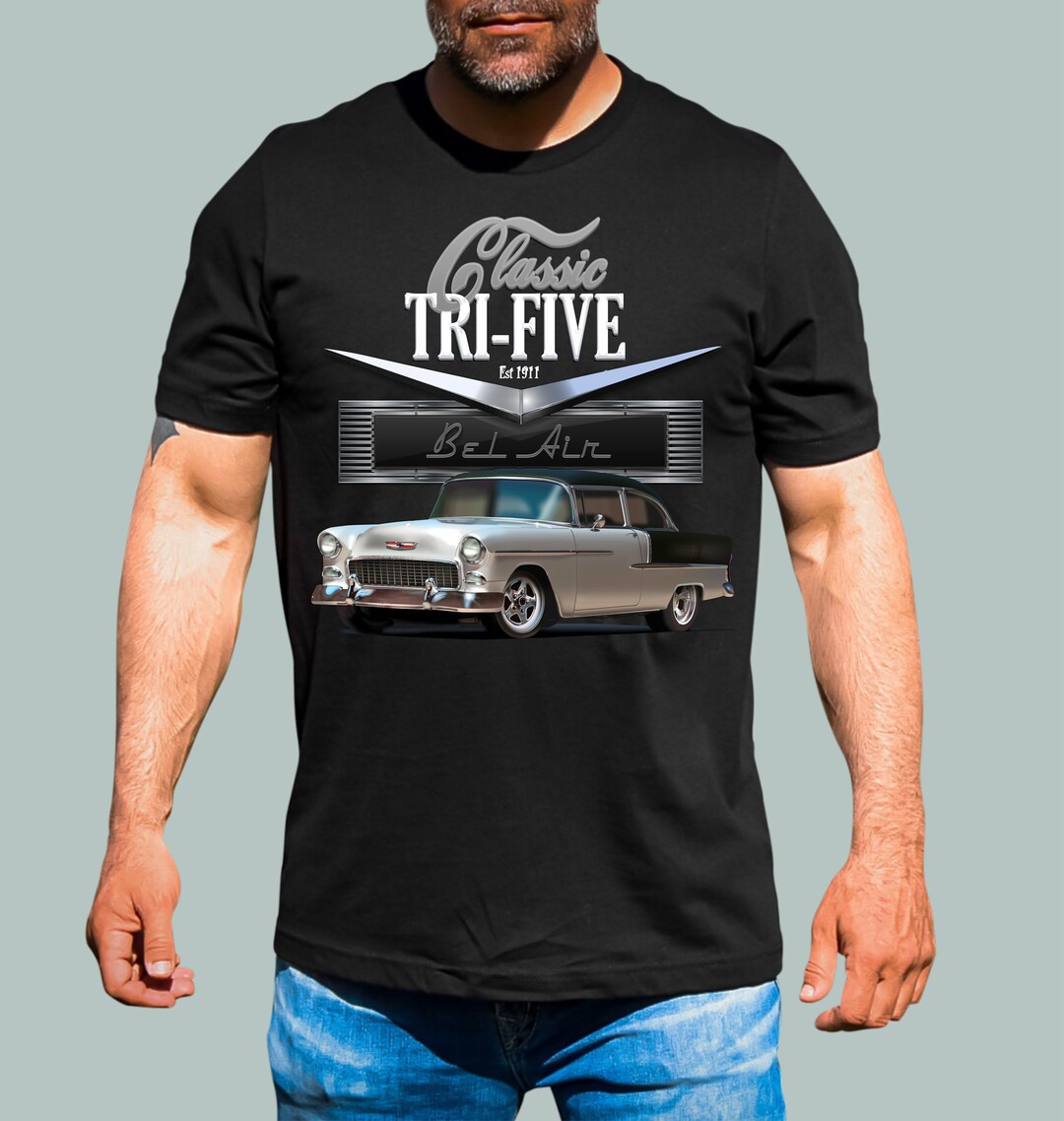 1955 Chevy Belair T-shirt - Etsy
