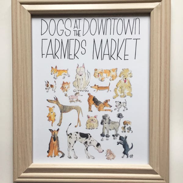 Farmers Market Print - Etsy