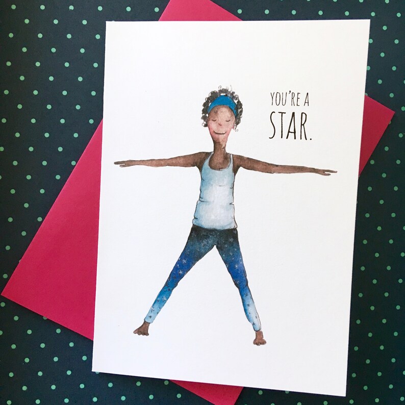 Yogi Greeting Cards - Etsy