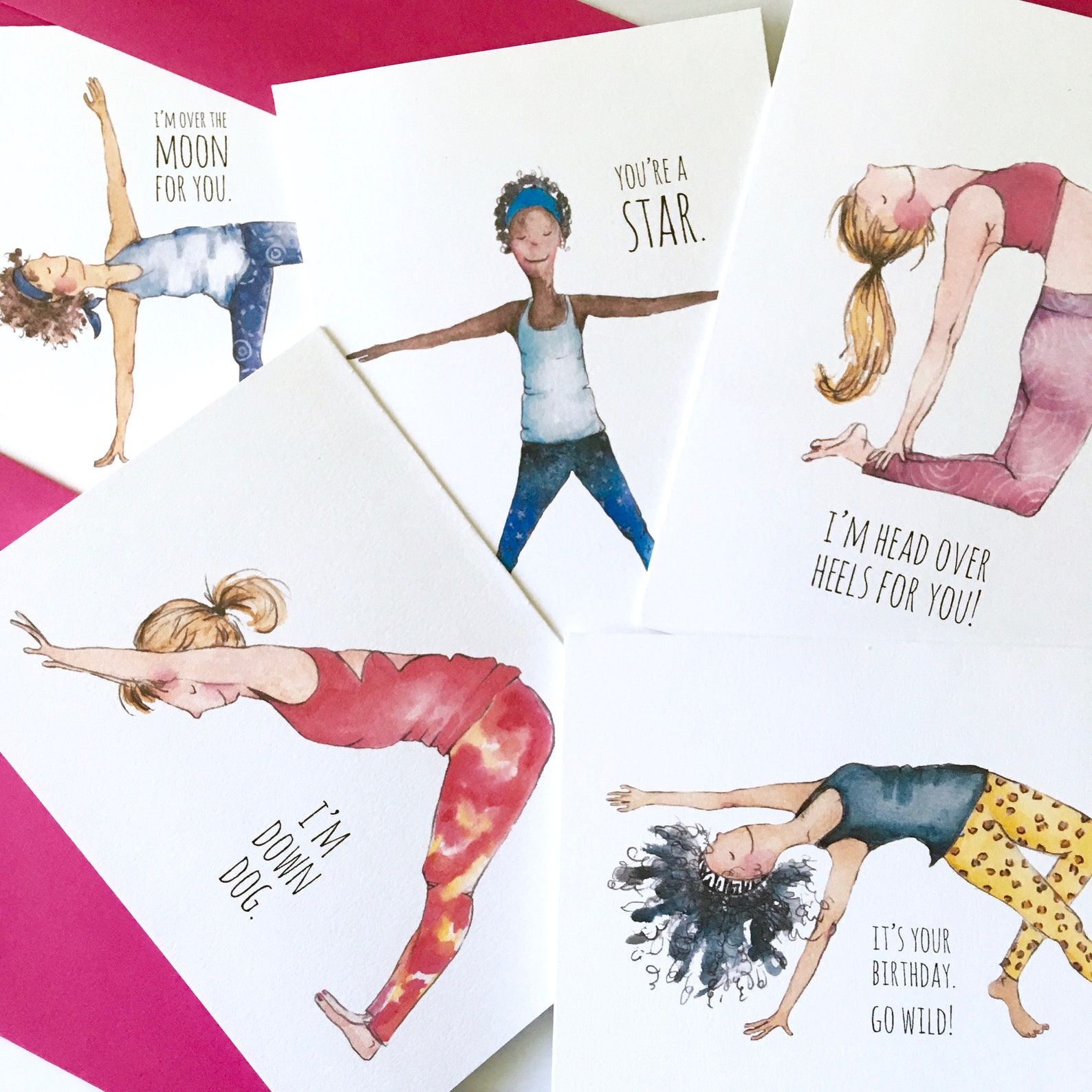 Yogi Greeting Cards - Etsy