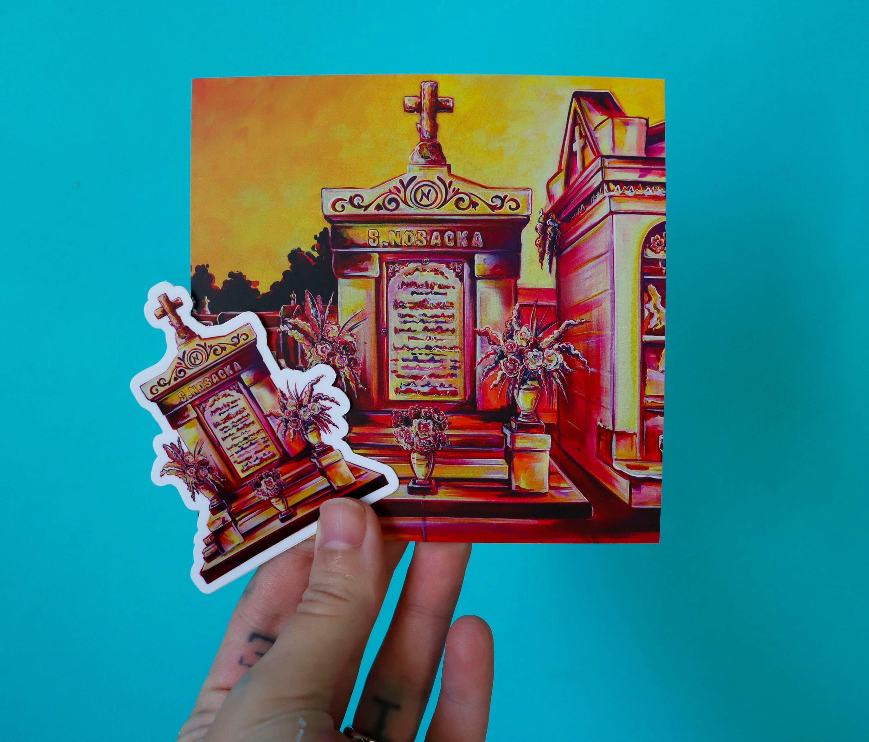 Square Card Reader Sticker