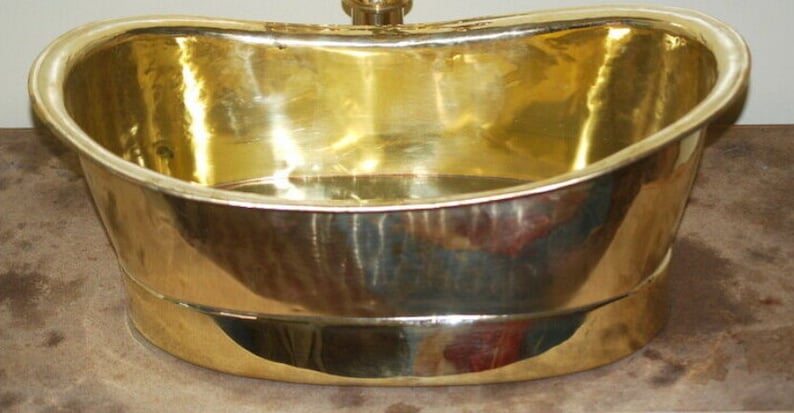 Beautiful Handamde Hammred Moroccan Top Counter Bathtub Sink With ...