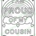 PRIDE Coloring Page - “I Am Proud of My Moms - Dads - Parents - Sister ...