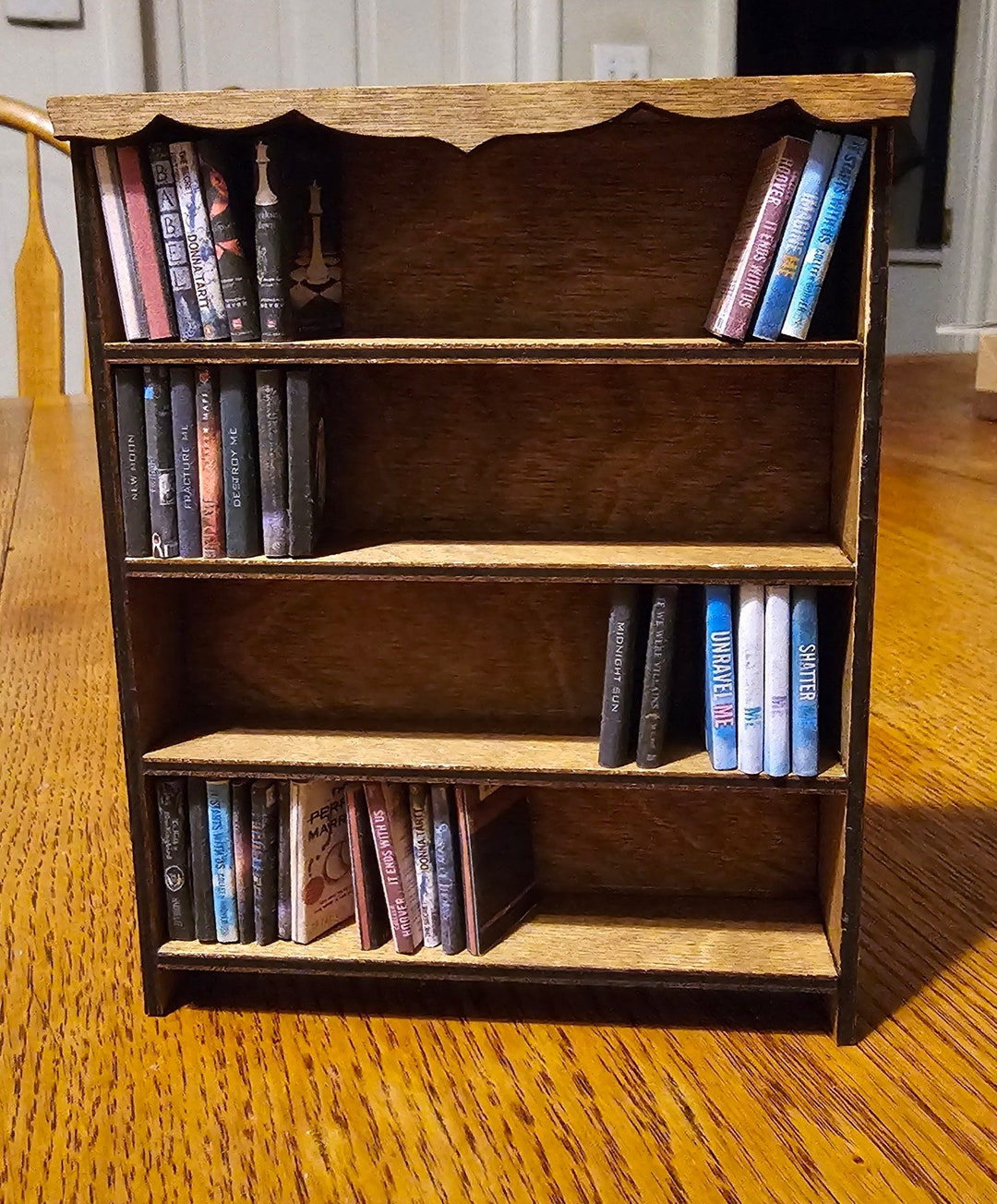 Mini Book Shelf for Mini Books, Doll Houses or Mini Houses - Etsy