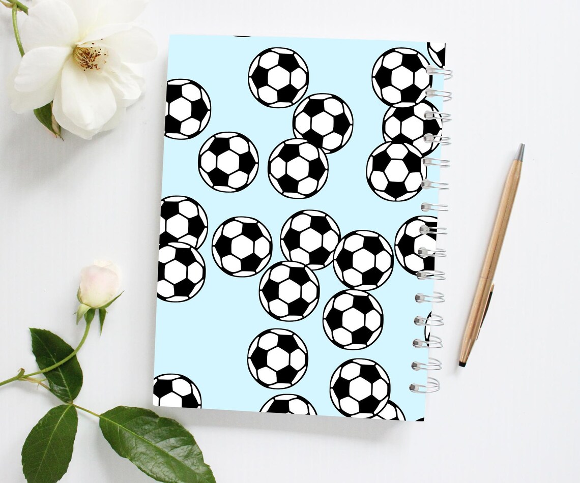 Personalized Soccer Notebook Personalized Notebook Soccer - Etsy