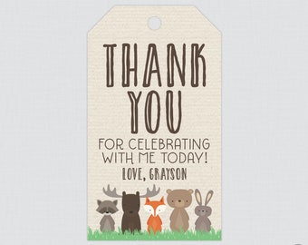 Woodland Gift Tags | Etsy