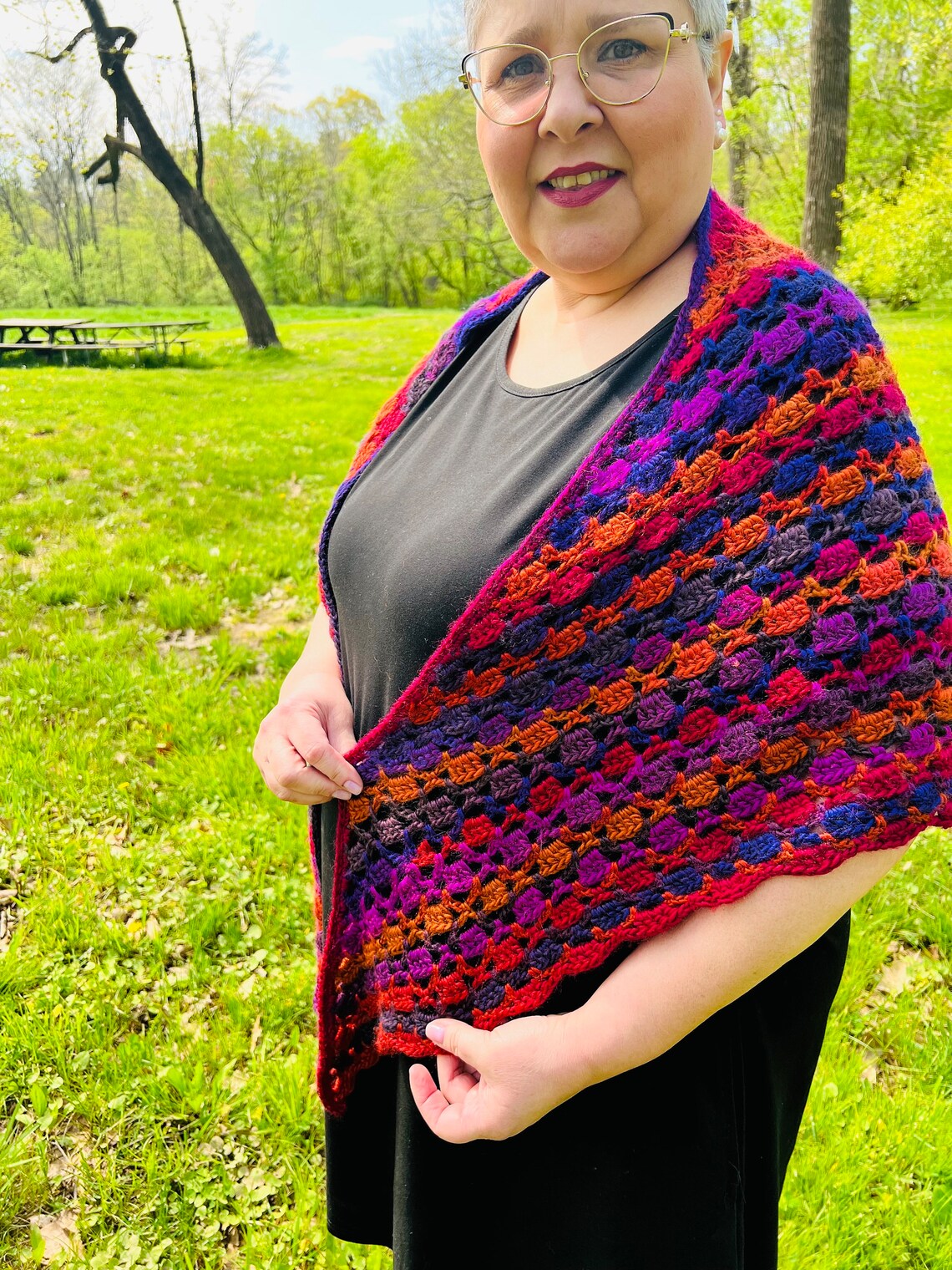 Lacy Prayer Shawl - Etsy