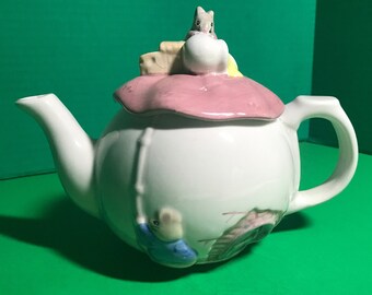 Rabbit Tea Pot - Etsy