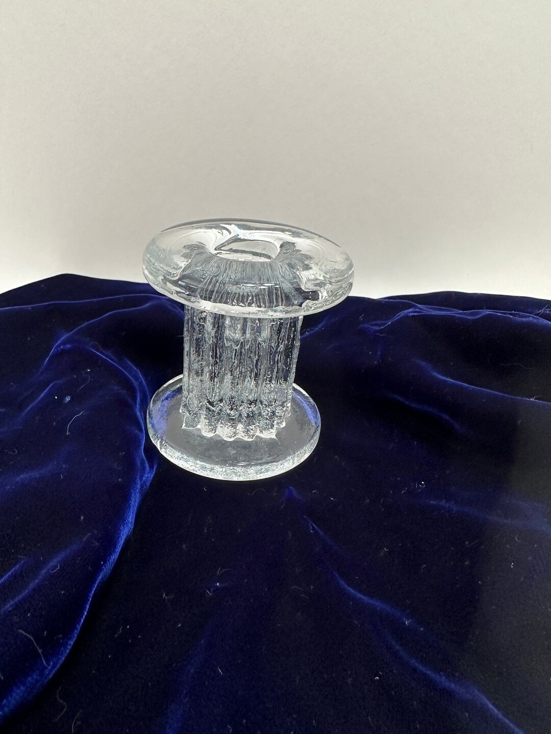Glass Thread Spool Candle Stick - Etsy