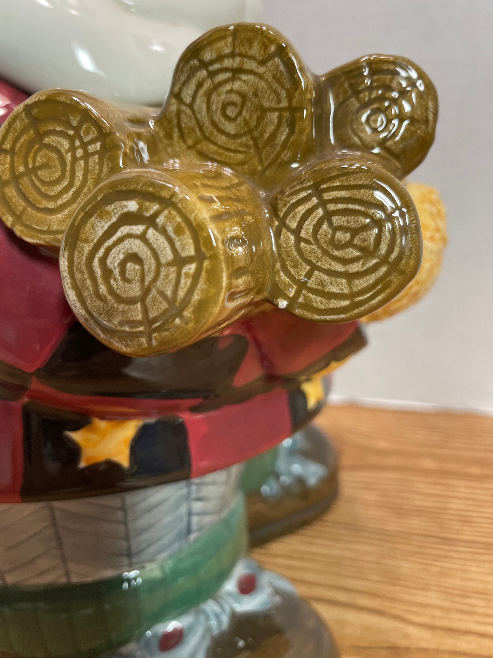 Woodland Santa Cookie Jar Debbie Mumm - Etsy