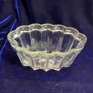Vintage Glass Jelly Mold - Etsy