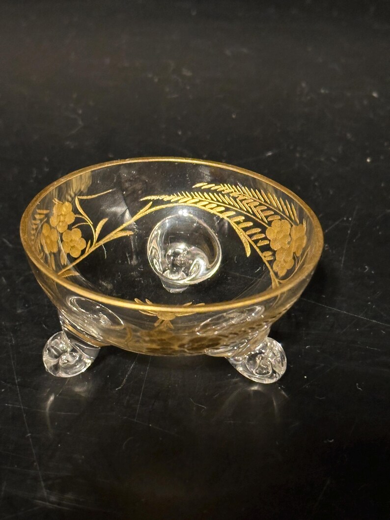 Choice of Vintage Glass Open Salt Dishes, Toothpick Holders, and ...