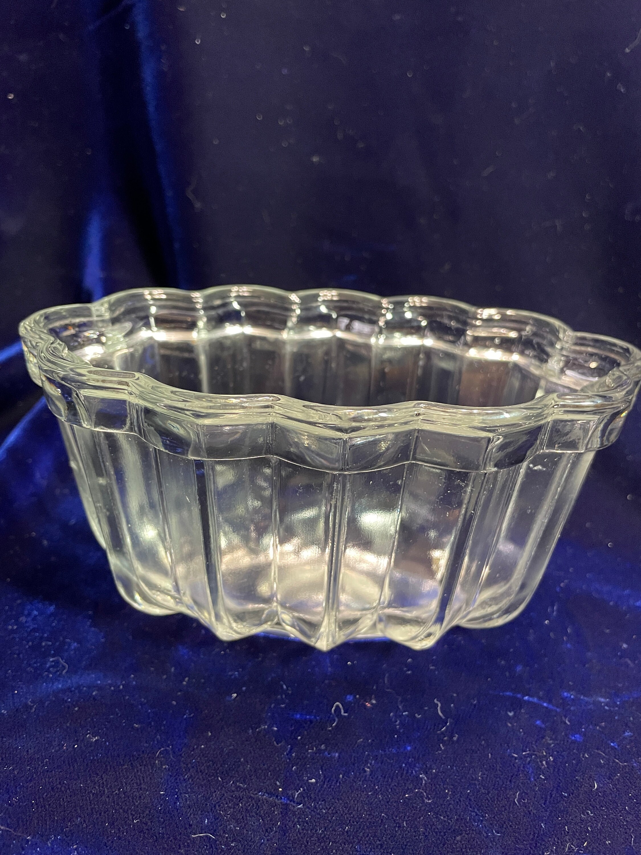 Vintage Glass Jelly Mold - Etsy