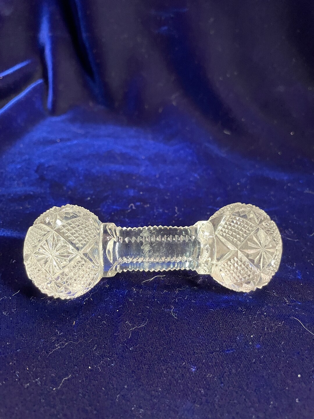 Cut Glass Knife Rest American Brilliant Period - Etsy