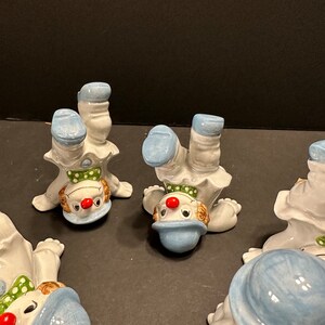 Set of 5 Fitz and Floyd Clown Figurine - Etsy