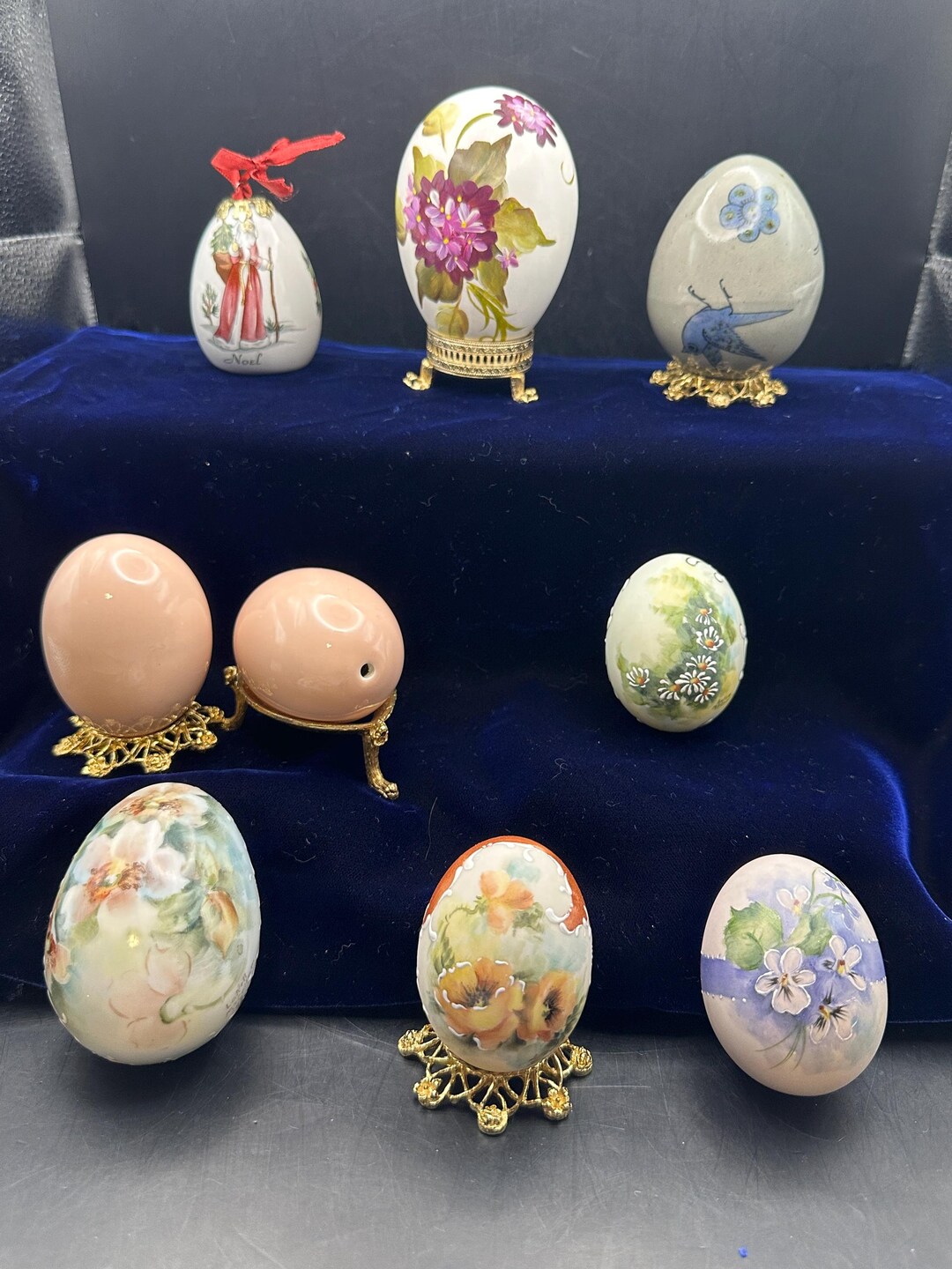 Decorative Eggs Easter Eggs Your Choice Hand Painted Porcelain Ceramic ...