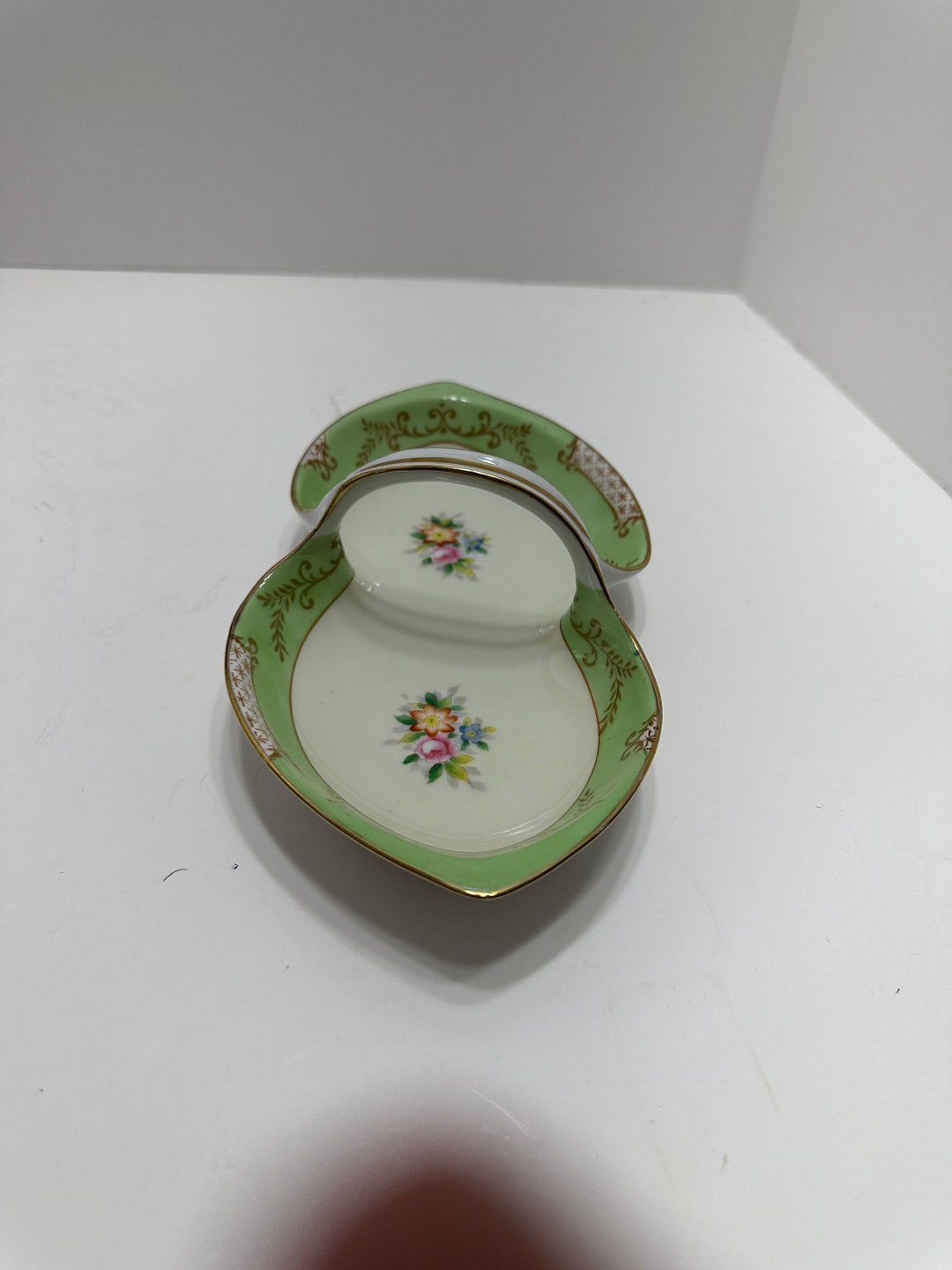 Porcelain Hand Painted Made in Japan Tidbit Dish Nuts Candy Relish ...