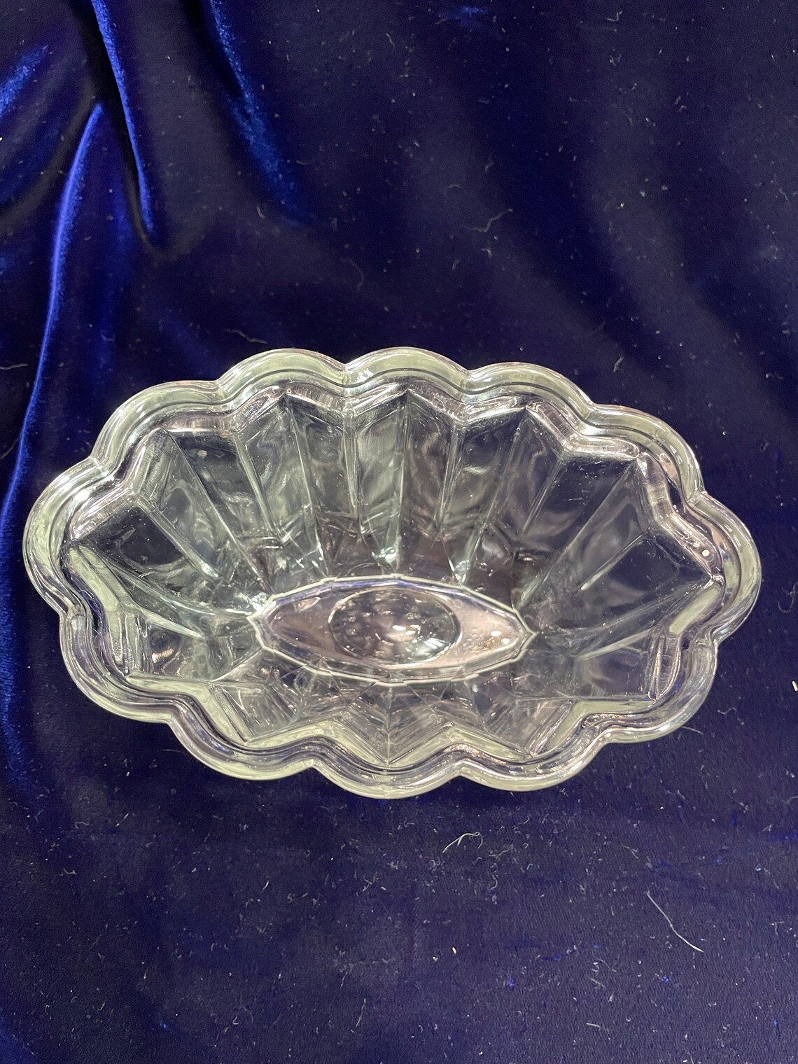 Vintage Glass Jelly Mold - Etsy