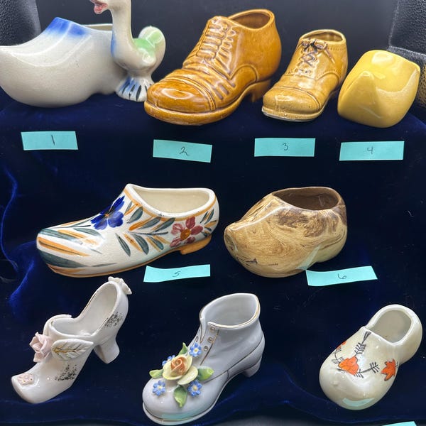 Ceramic Dutch Shoe - Etsy