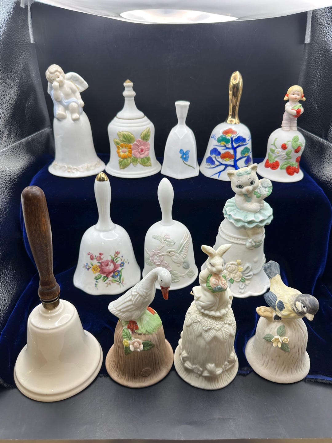 Hand Bells Ceramic Porcelain State Bells Your Choice - Etsy