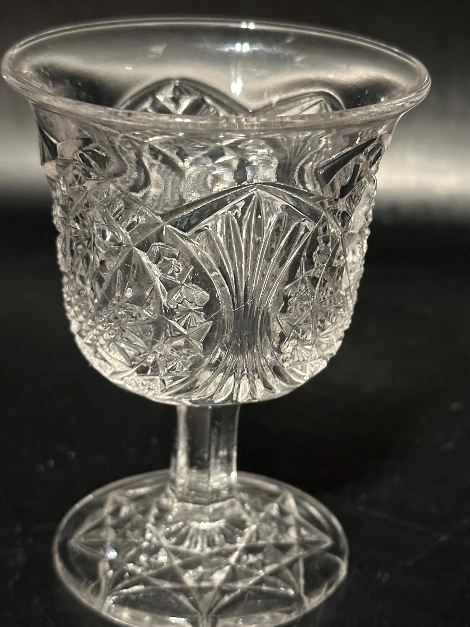 Cordial Wine Sherry Glass Stemmed Bryce Higbee Madora AKA Arrowhead in ...