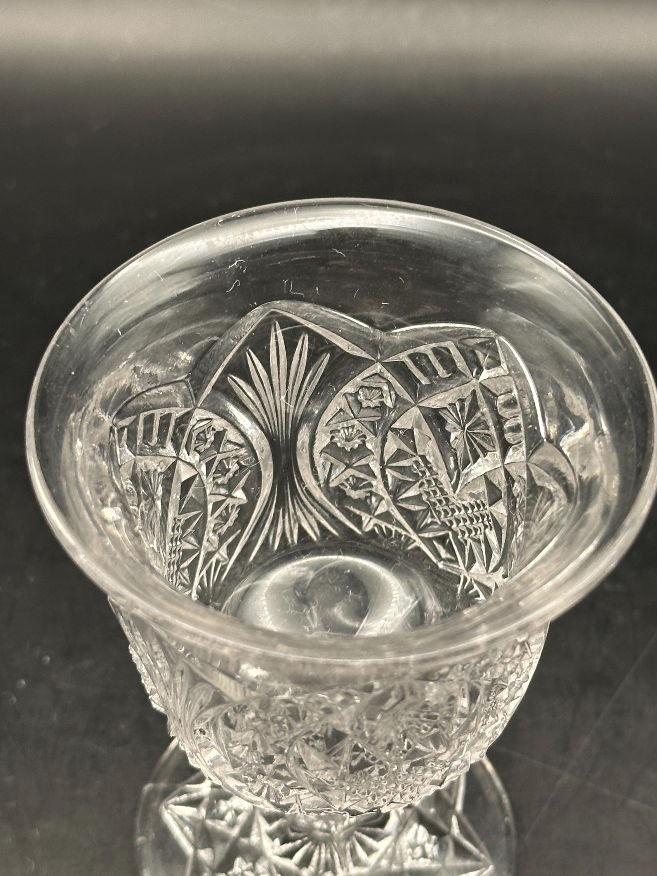 Cordial Wine Sherry Glass Stemmed Bryce Higbee Madora AKA Arrowhead in ...