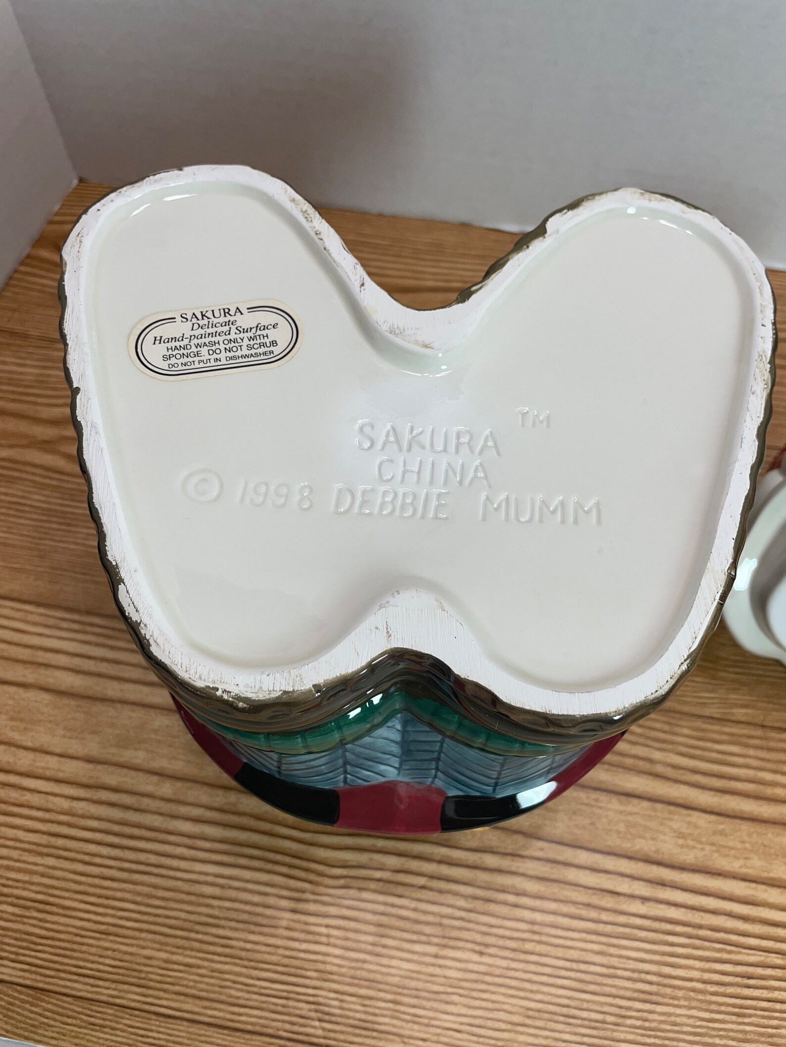 Woodland Santa Cookie Jar Debbie Mumm - Etsy