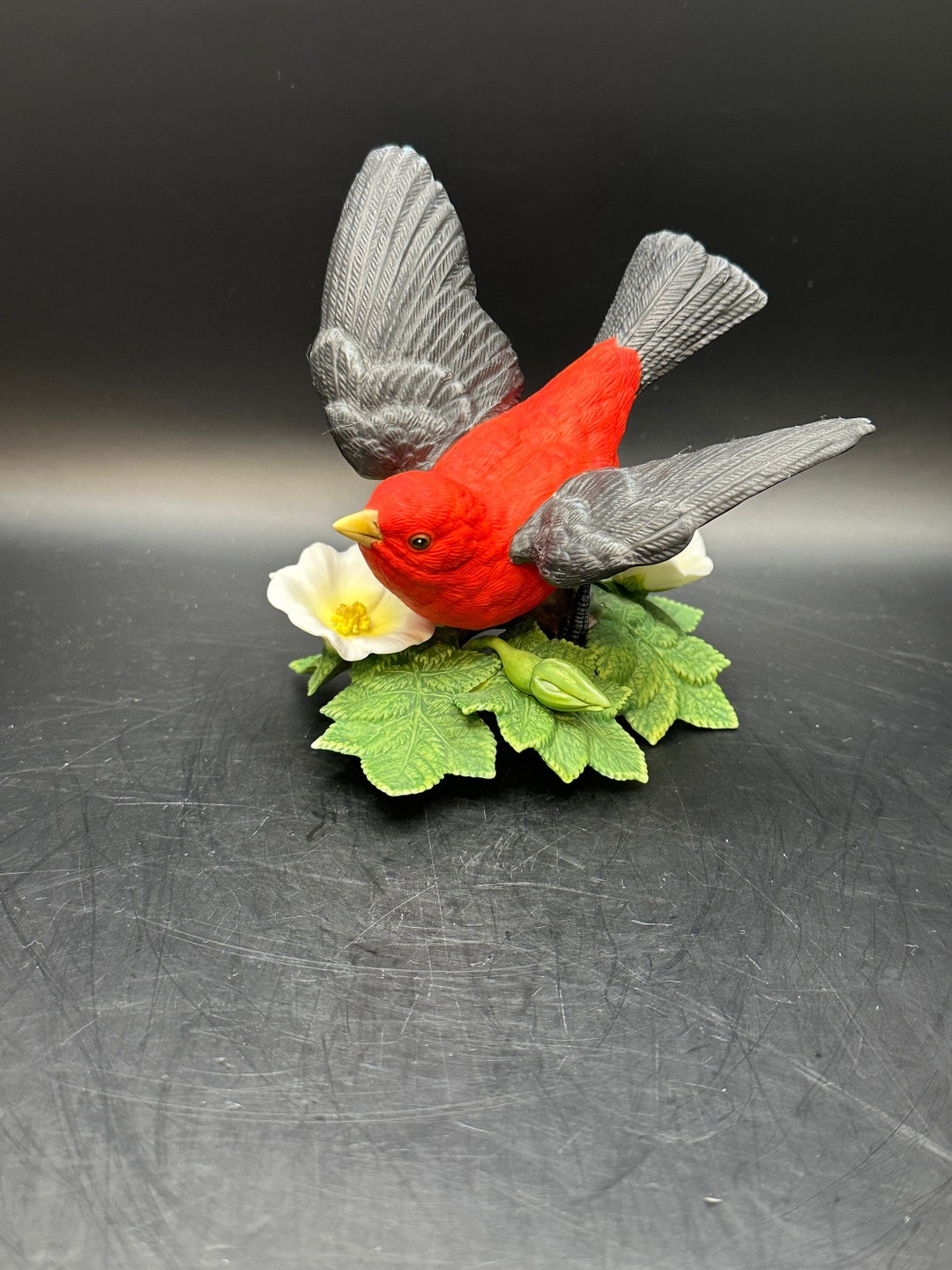 Lennox Scarlett Tango Bird Figurine - Etsy