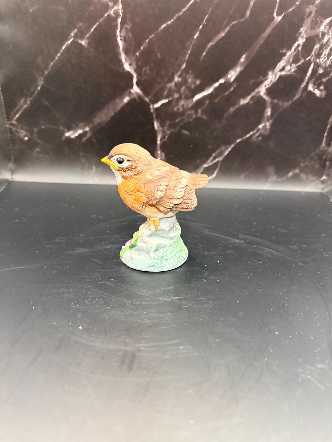 Andrea by Sadek Baby Robin Bird Figurine - Etsy