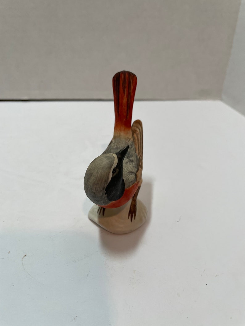 Goebel Bird Figurine Red Start Bird Matte Finish - Etsy