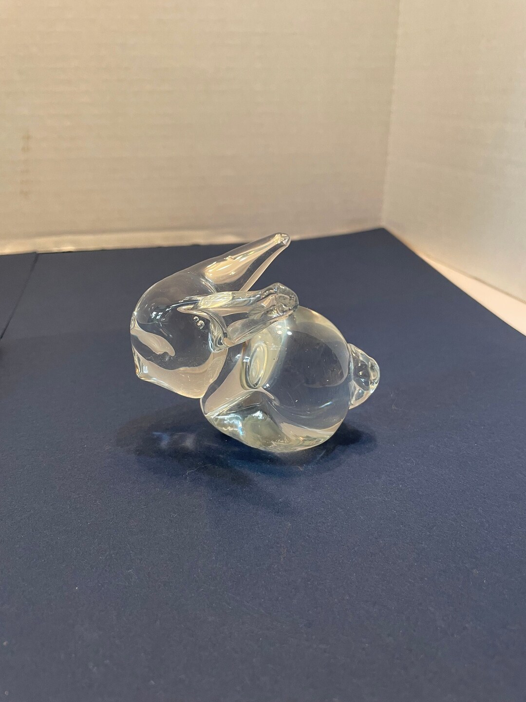 Glass Bunny Rabbit Paperweight - Etsy
