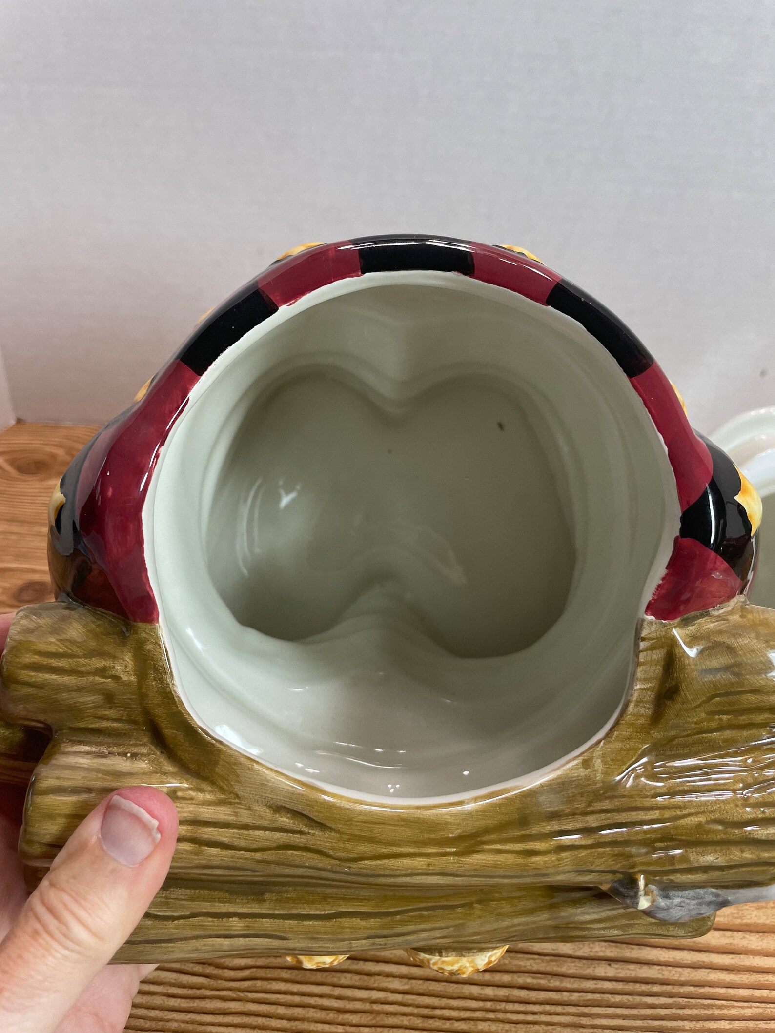 Woodland Santa Cookie Jar Debbie Mumm - Etsy