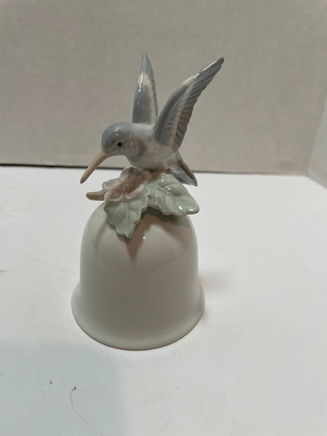 Porcelain Hummingbird Bell Pastel Colors OTA Giri - Etsy
