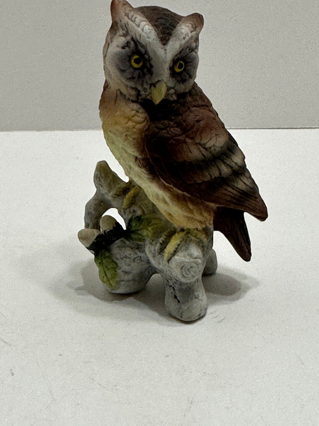 Lefton Small Owl Figurine KW121 - Etsy