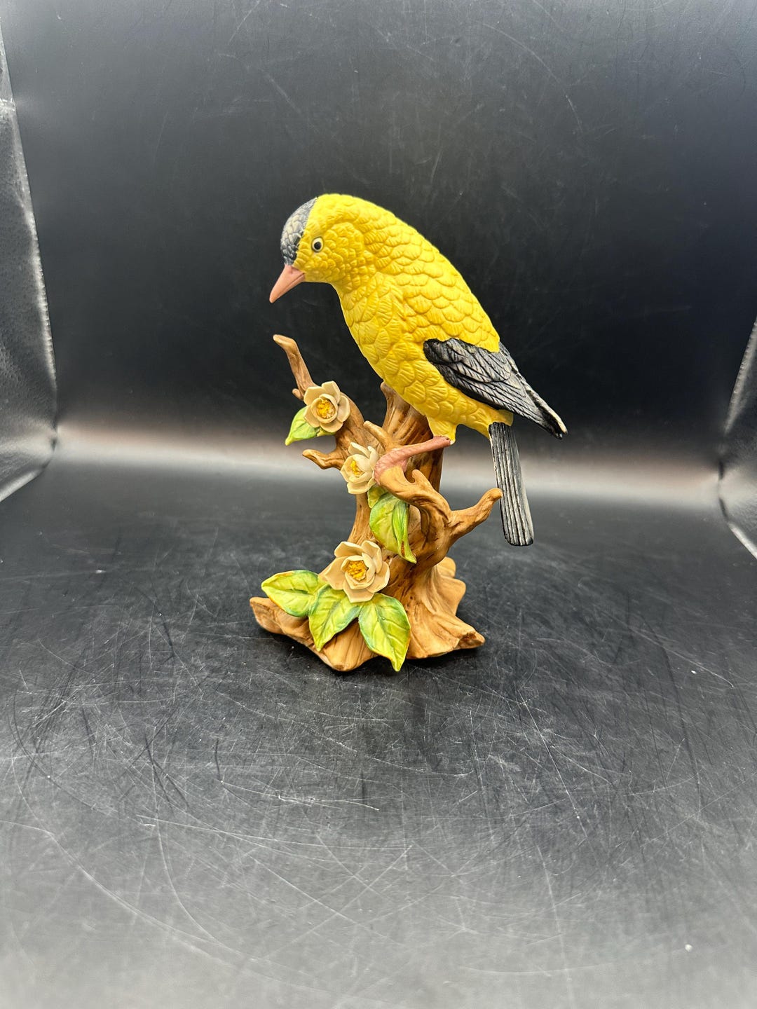 Lefton Hand Painted Goldfinch Porcelain Figurine - Etsy