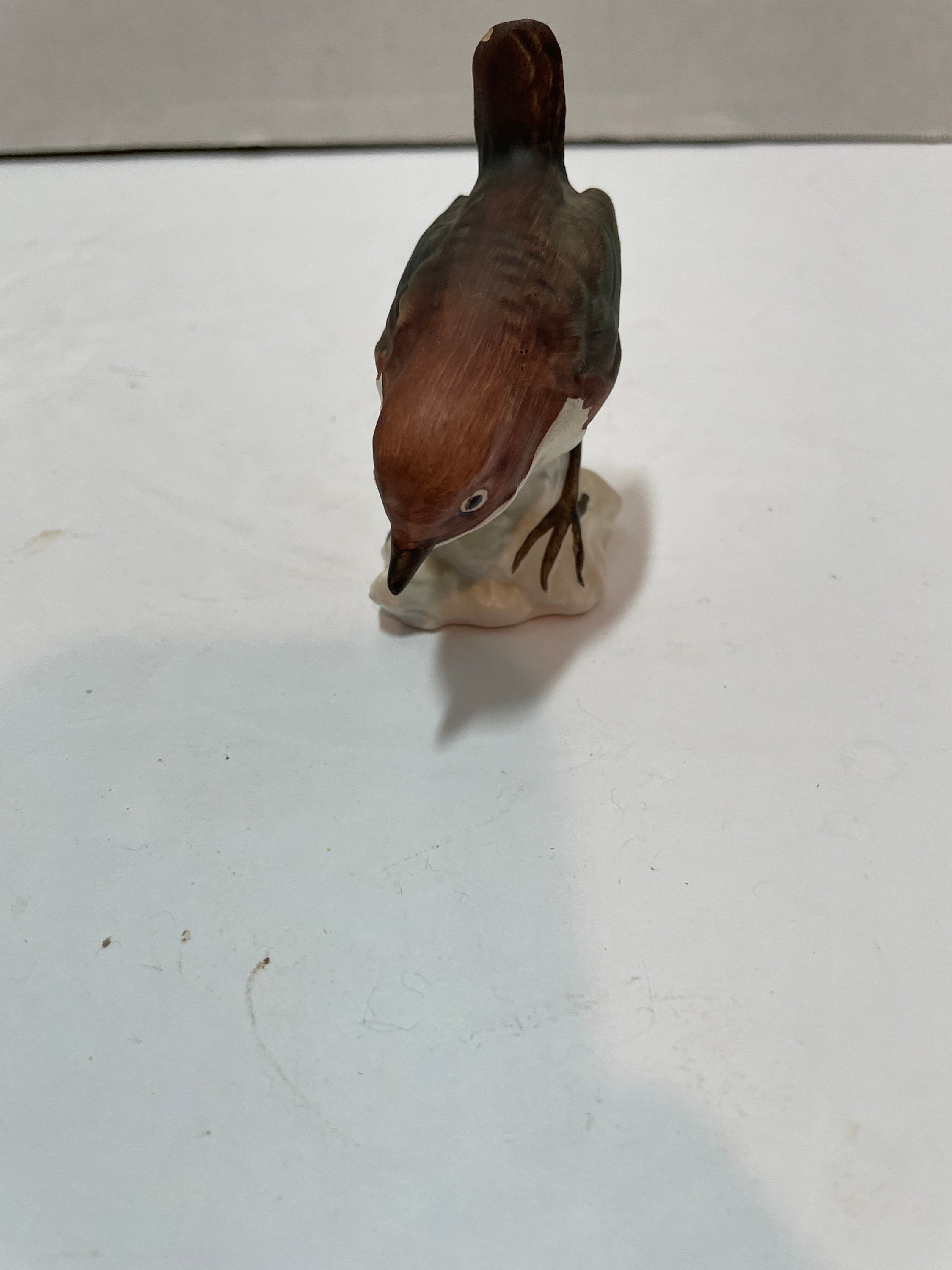 Goebel Bird Figurine Brown Robin Matte Finish 33742 | Etsy