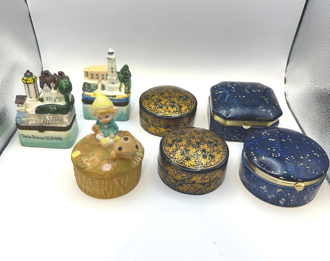 Assorted Trinket Boxes Your Choice - Etsy