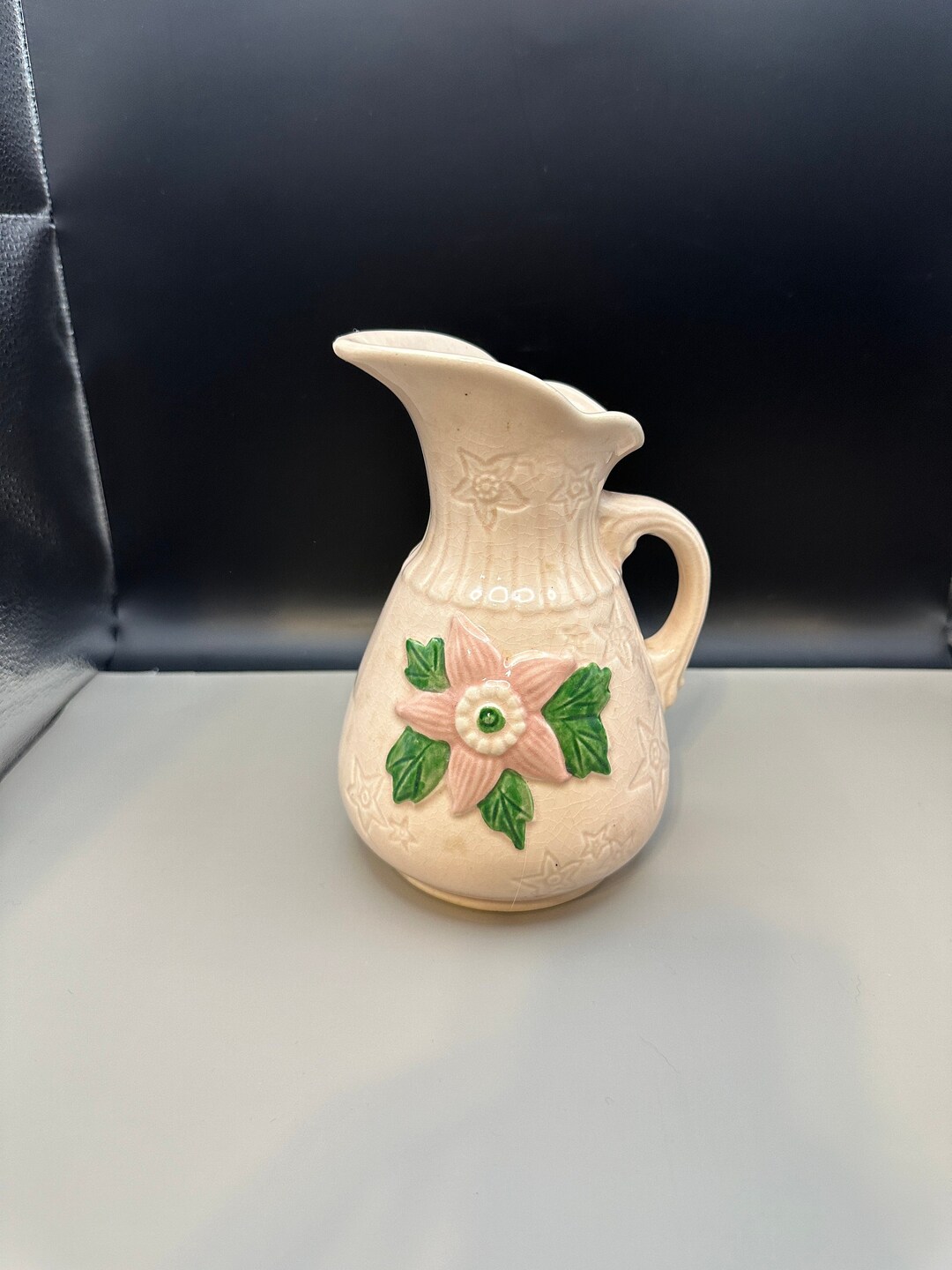 Hull Pink Pitcher With Star Flowers USA 6-6 - Etsy