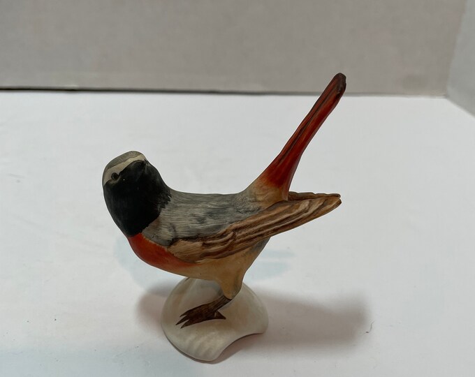 Goebel Bird Figurine Red Start Bird Matte Finish - Etsy