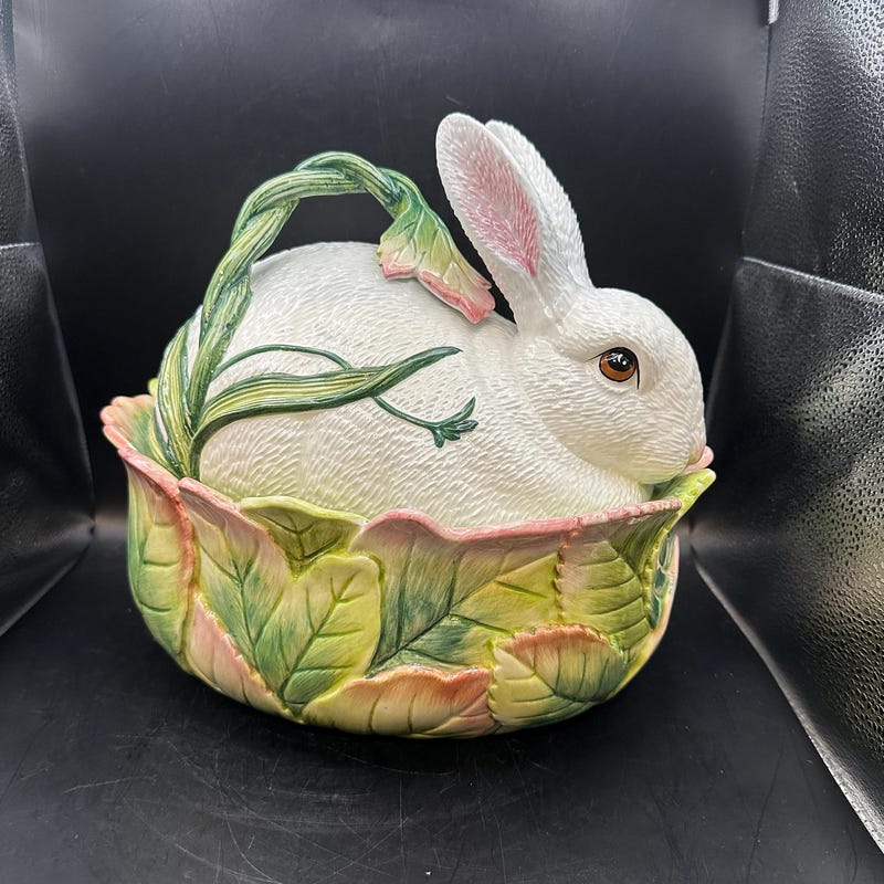 Rabbit Dish - Etsy