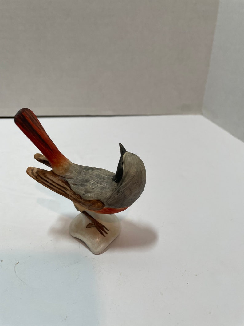Goebel Bird Figurine Red Start Bird Matte Finish - Etsy