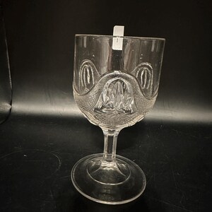 EAPG Water Goblets Snake Drape, Ferris Wheel, Slewed Horseshoe, Cape ...