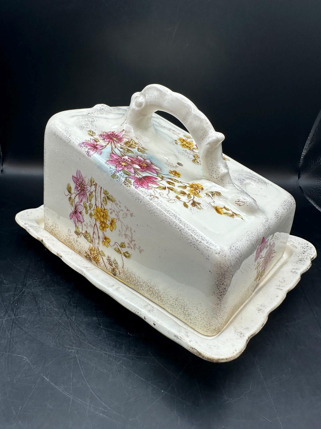 Porcelain Cheese Dish to Store and Serve Cheese Made in Germany - Etsy