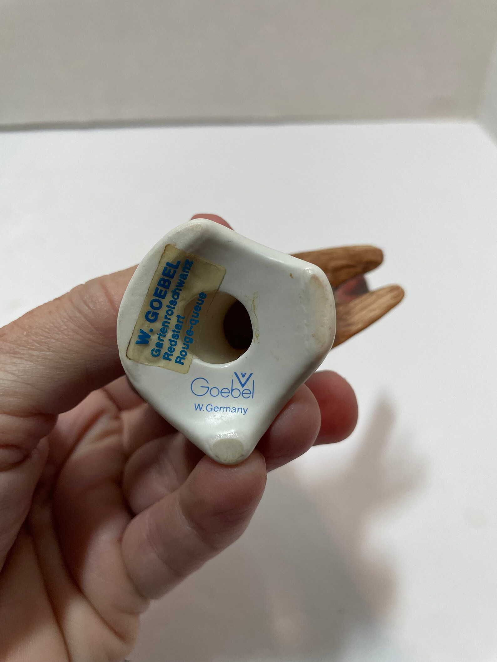 Goebel Bird Figurine Red Start Bird Matte Finish | Etsy