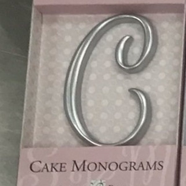 Letter C Cake Topper - Etsy