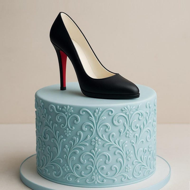 Shoes Womens Cake Topper - Etsy