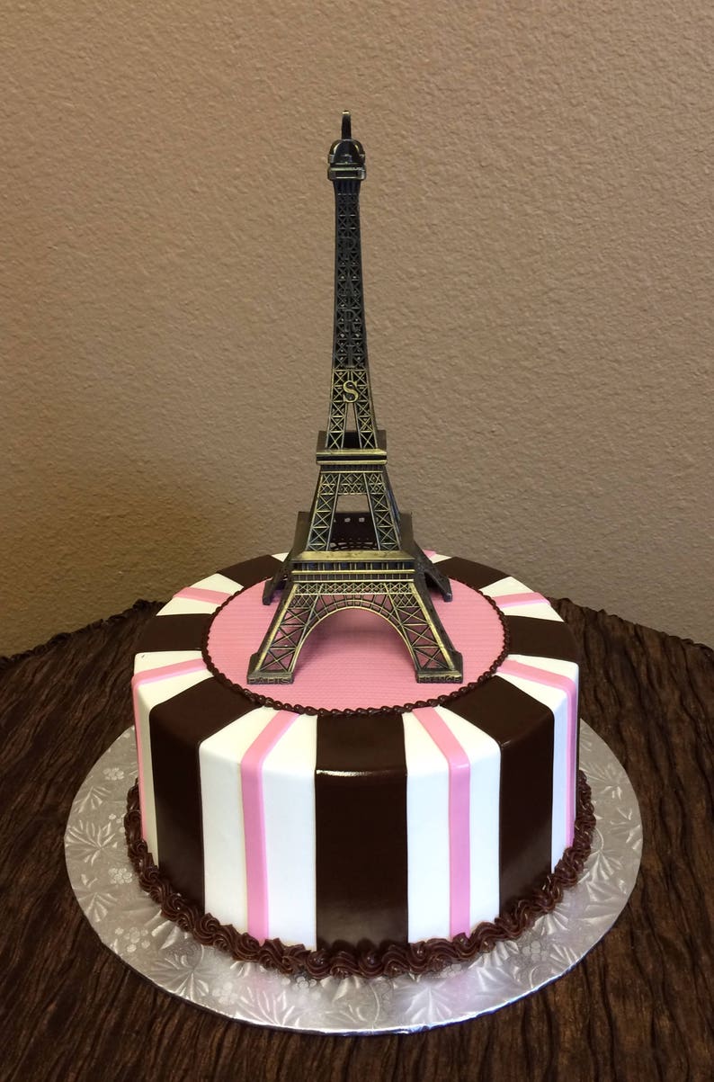 Eiffel Tower Cake Topper, Model, Figurine, Decorations - Etsy